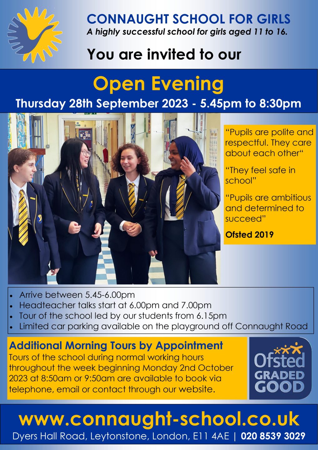 Connaught School for Girls | Leytonstone, London