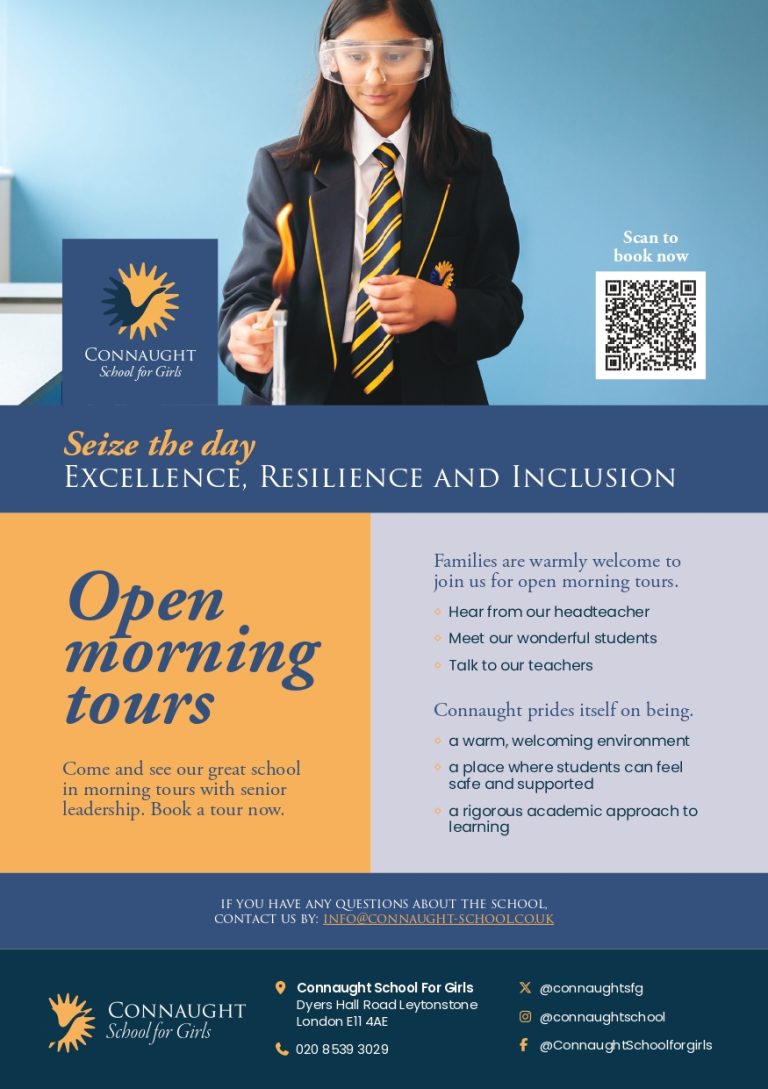Connaught School for Girls | Open Morning Tours