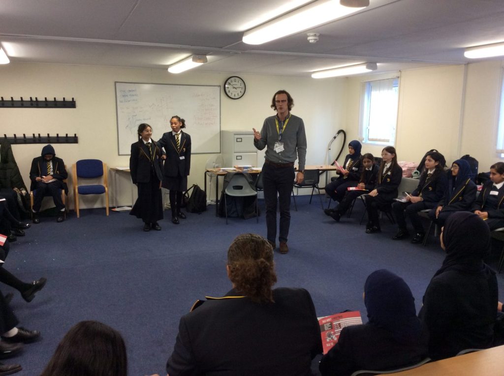 Connaught School for Girls | Talk The Talk Year 7 Workshop